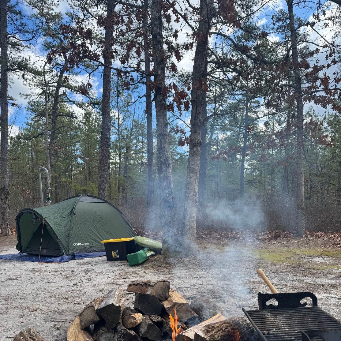 Brendan Byrne State Forest Camping | Chatsworth, New Jersey