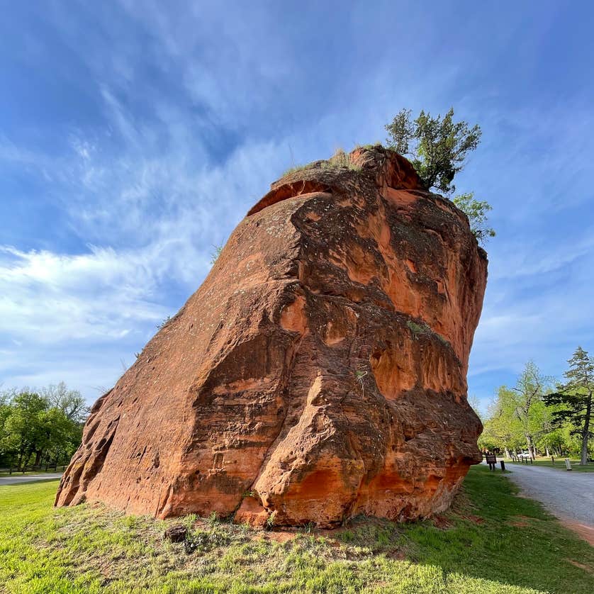 Red Rock Canyon Adventure Park Camping | Hinton, Oklahoma