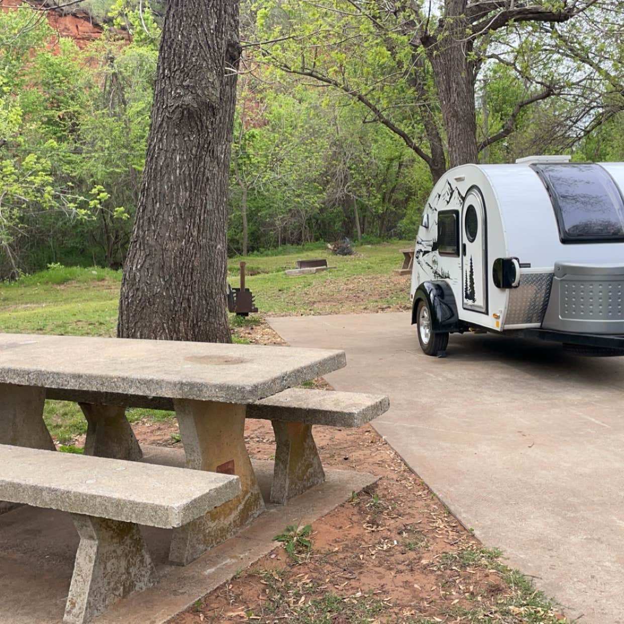 Red Rock Canyon Adventure Park Camping | Hinton, OK