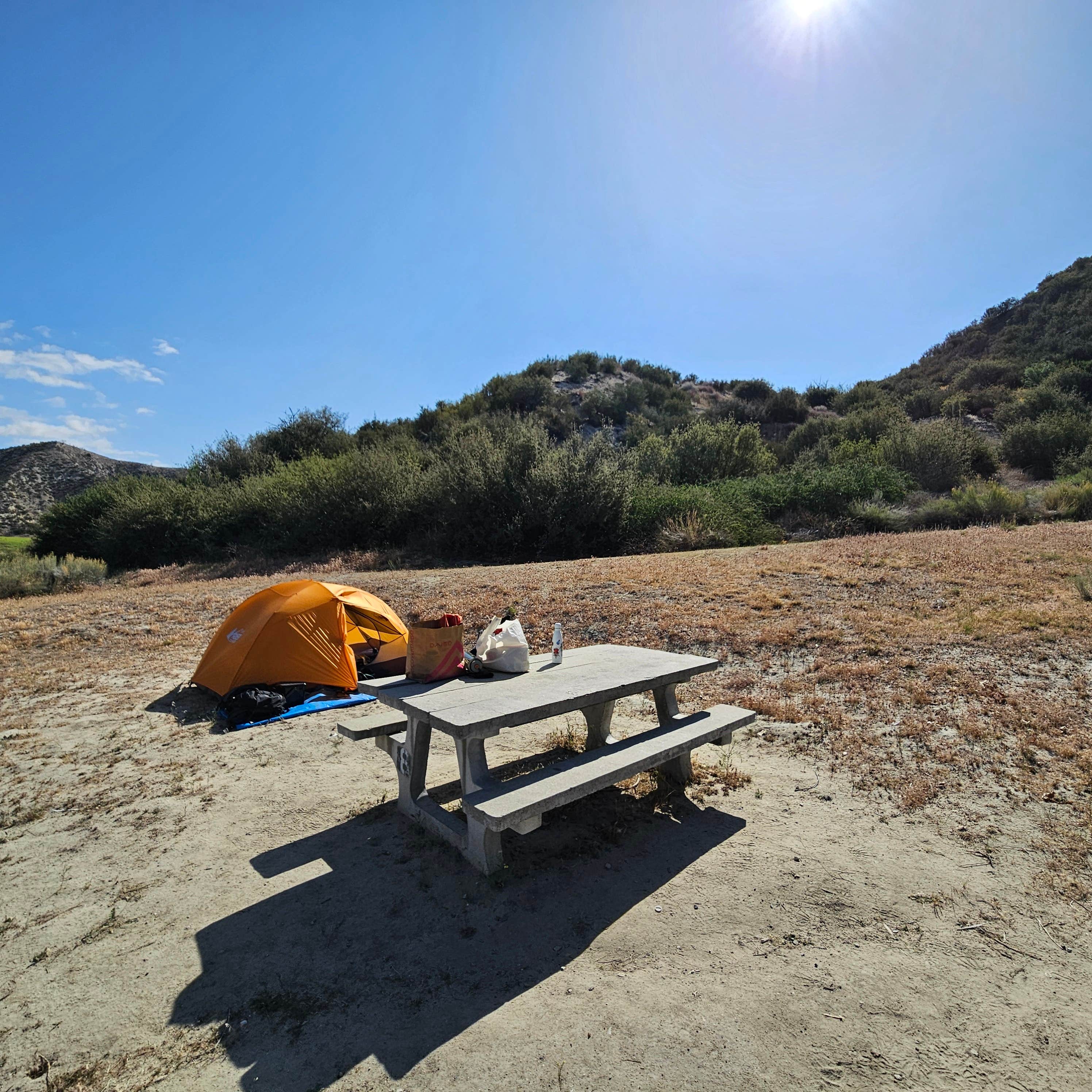 Los Alamos Campground at Pyramid Lake | Castaic, California