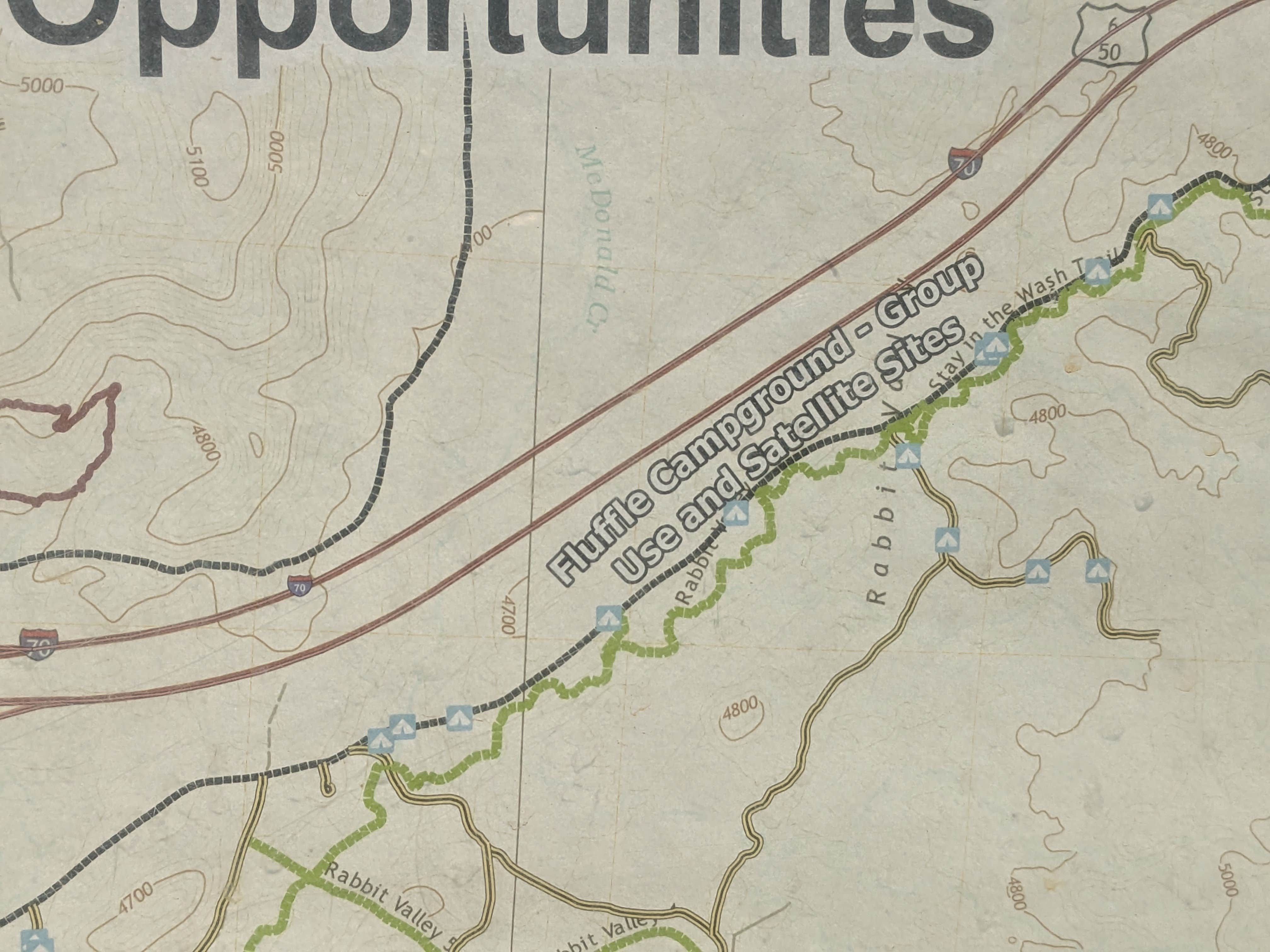 Fluffle Group Use Campground and Satellite sites | Mack, CO