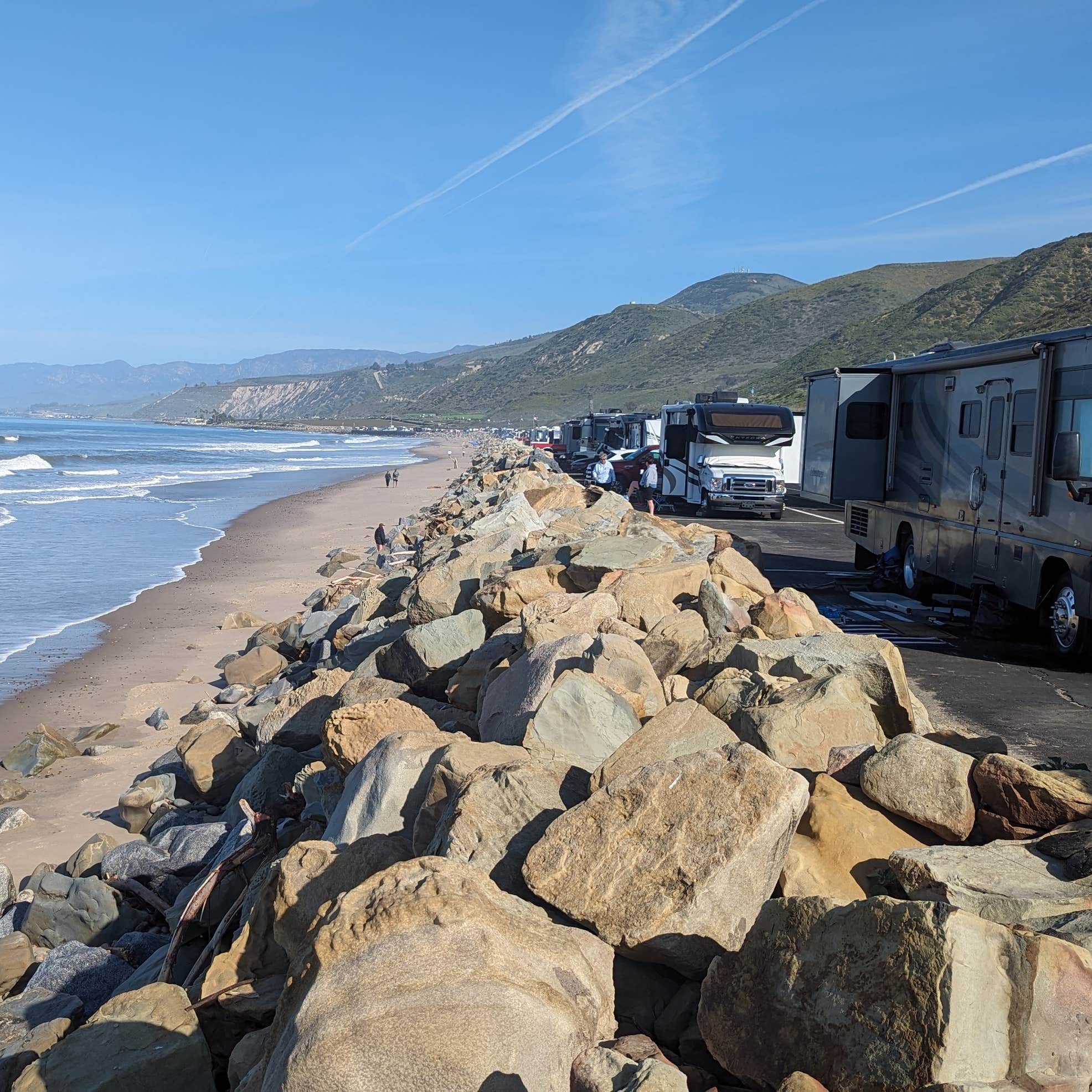 Rincon Parkway RV Overnight | Oak View, California