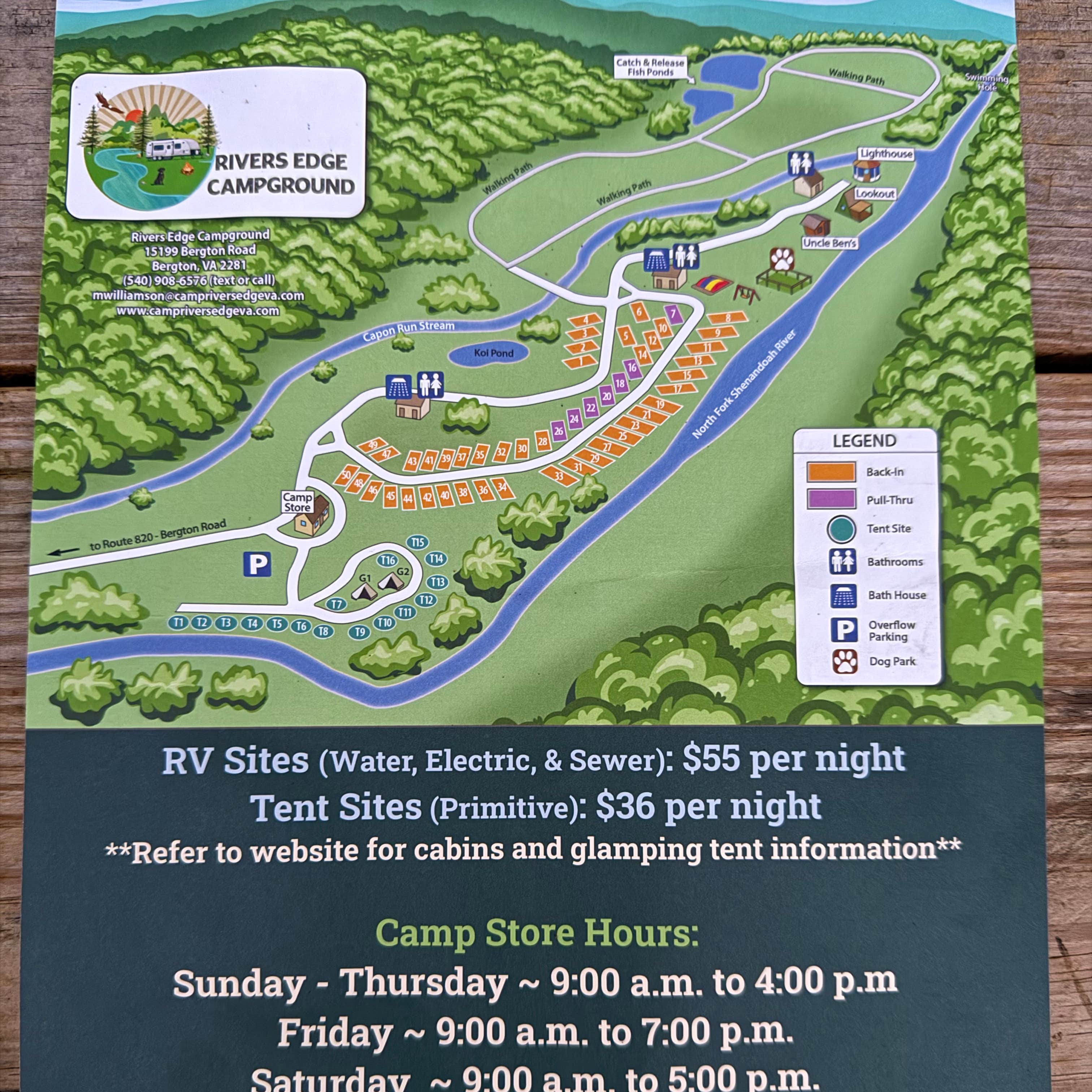 Rivers Edge Campground | Fulks Run, Virginia