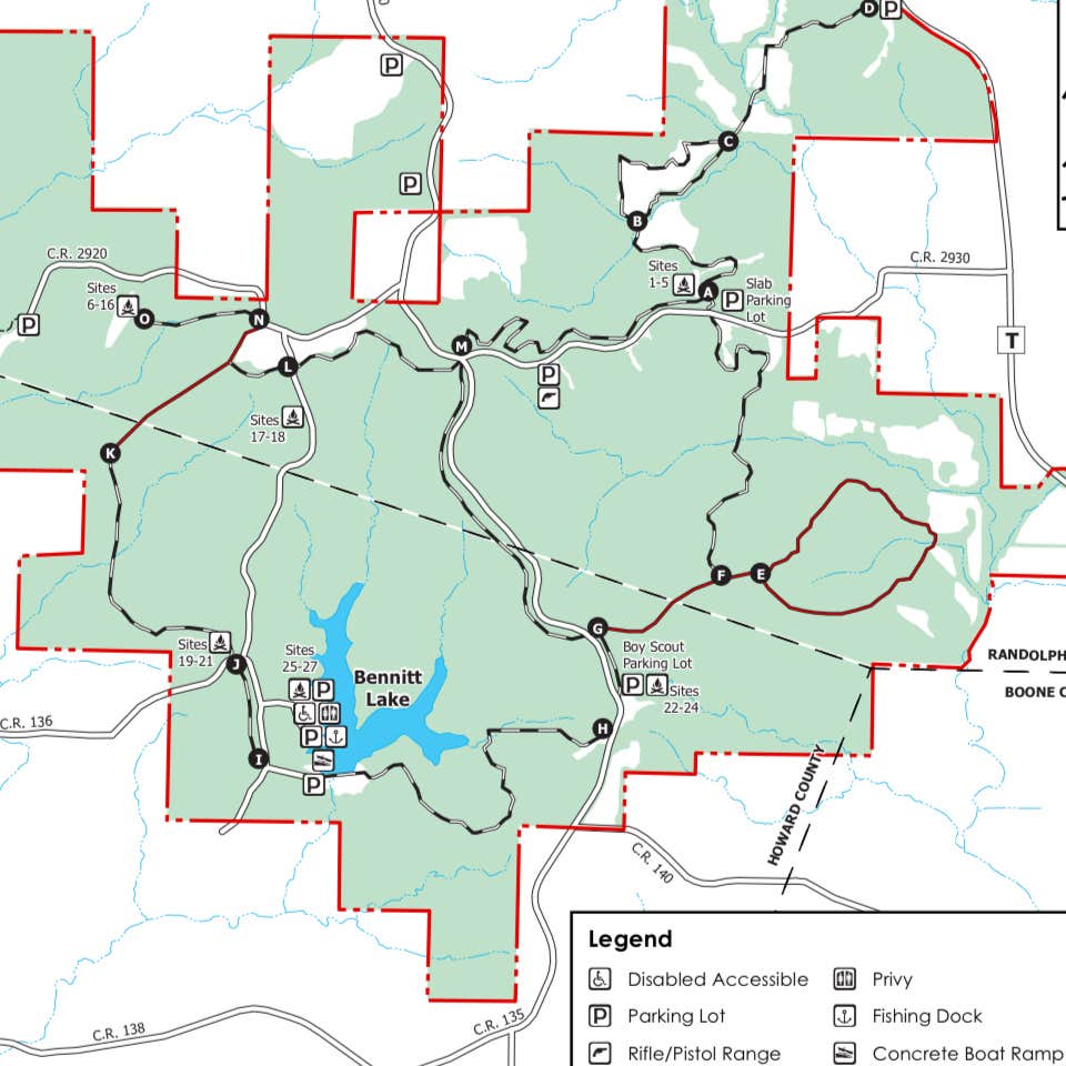 Rudolf Bennitt Conservation Area Camping | Higbee, Missouri