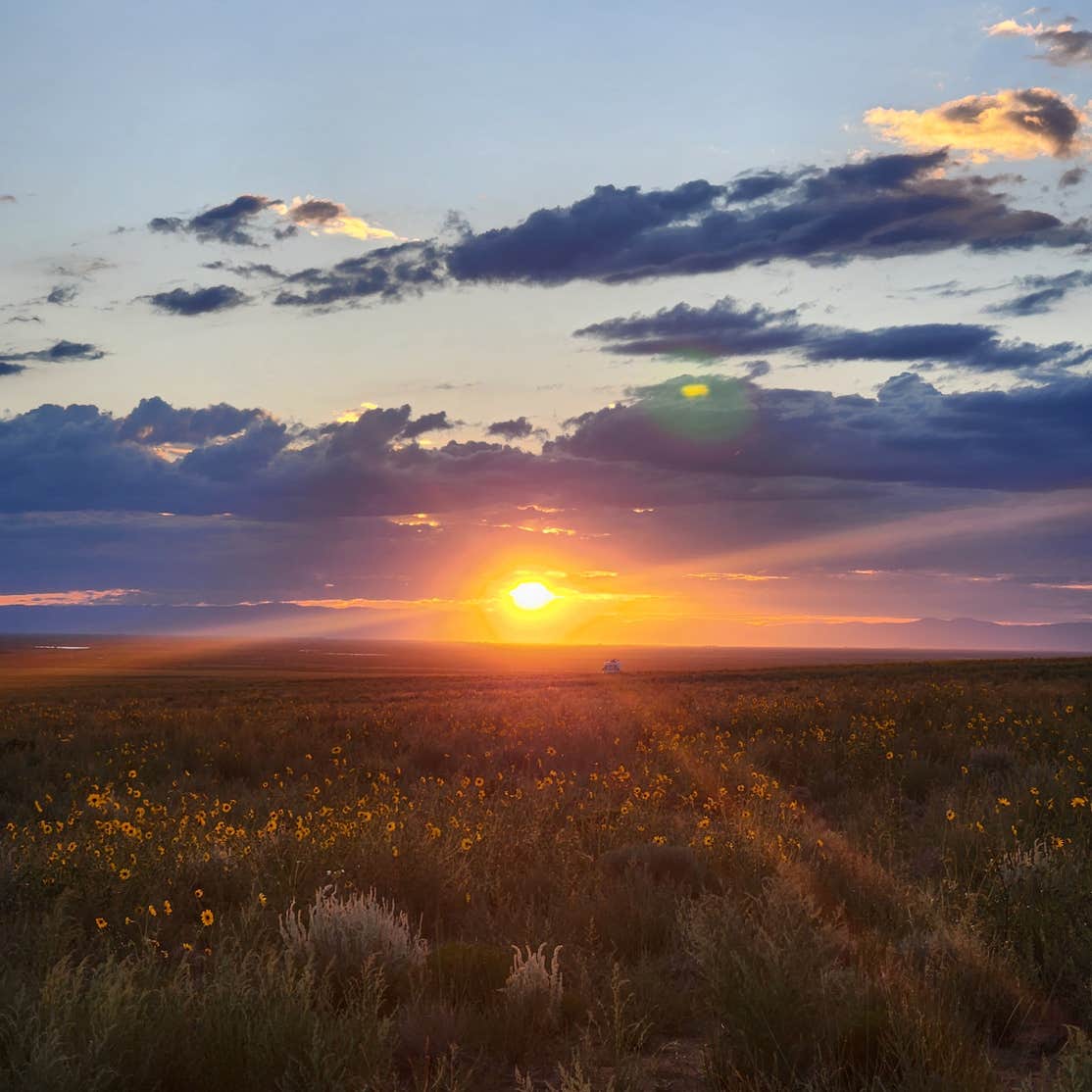 Sacred White Shell Mountain Camping | Blanca, Colorado