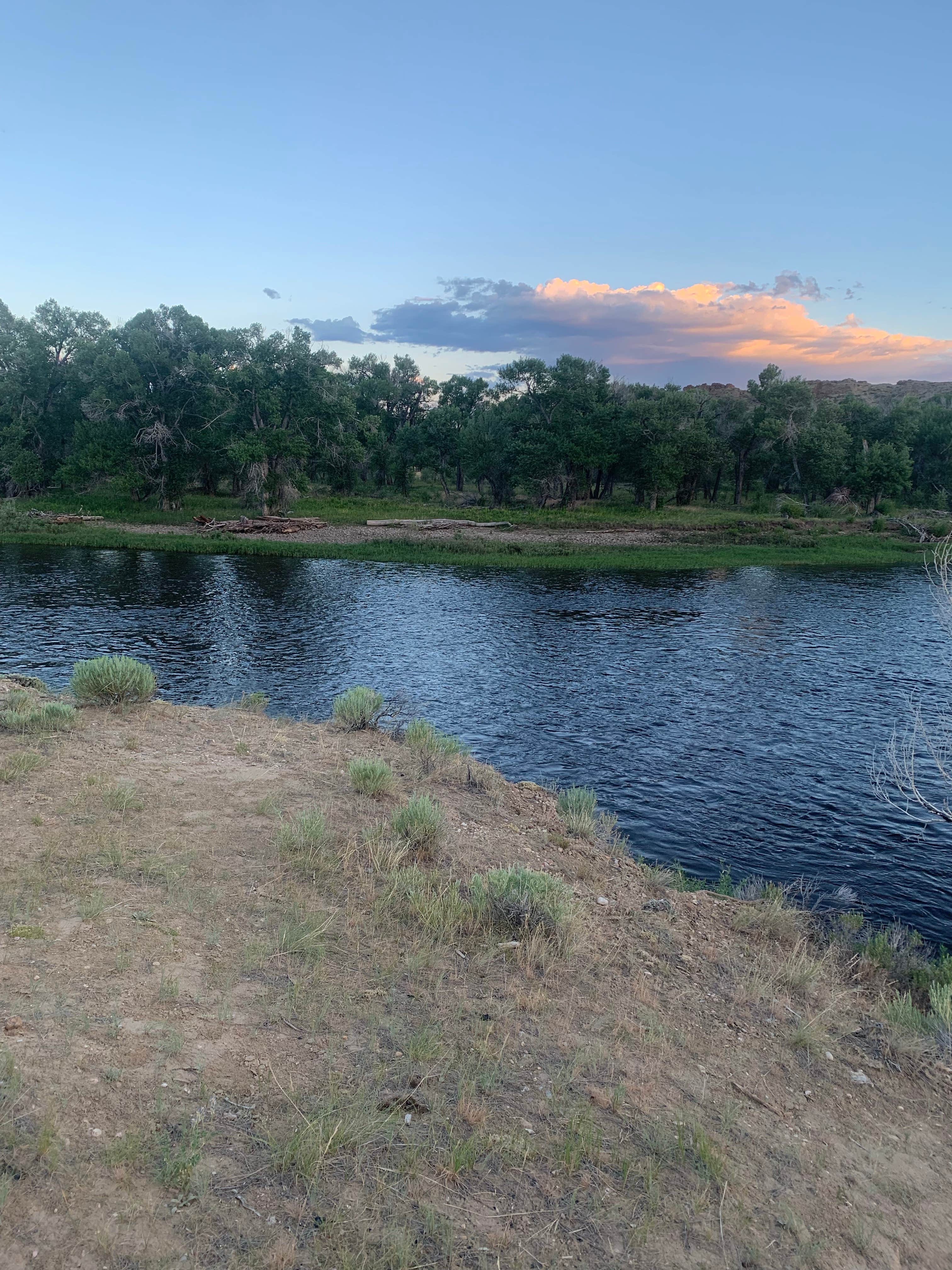 Sanger Public Access Area on North Platte River Camping | Saratoga, WY
