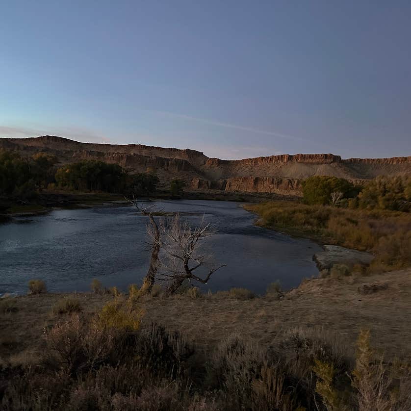 Sanger Public Access Area on North Platte River Camping | Saratoga, Wyoming