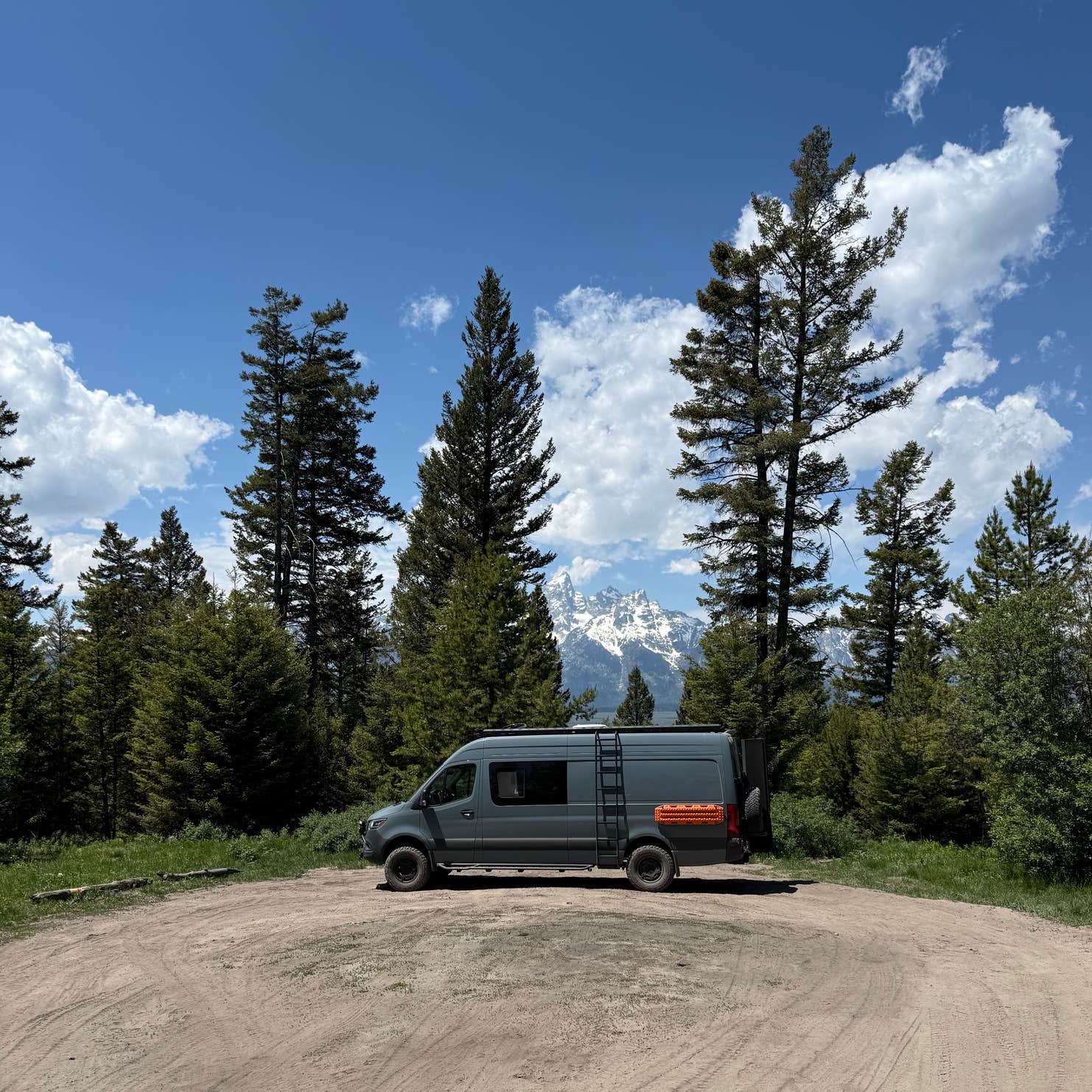 shadow mountain designated campsite #4 | Kelly, Wyoming