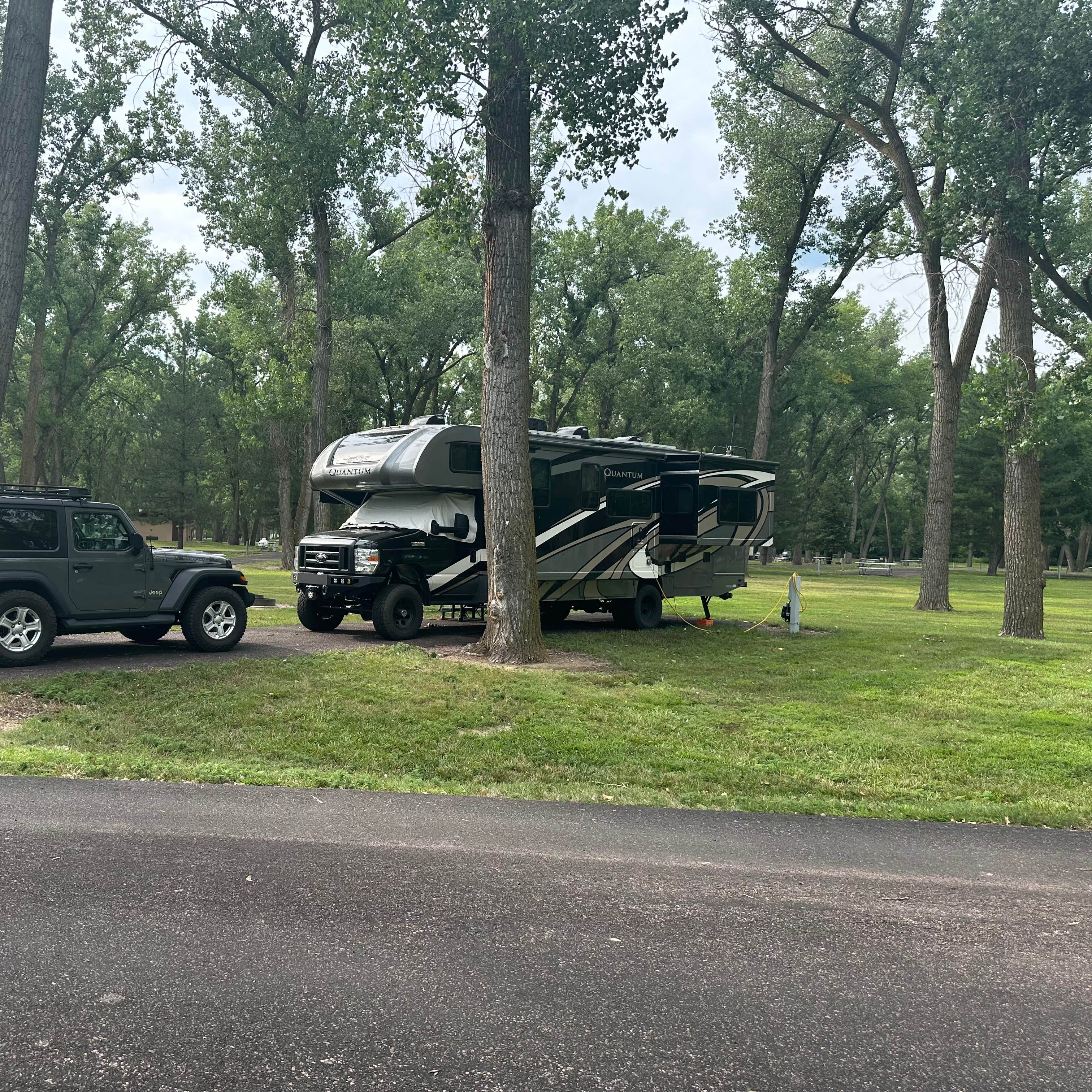 Chief White Crane Recreation Area Camping | Homme Lake, North Dakota