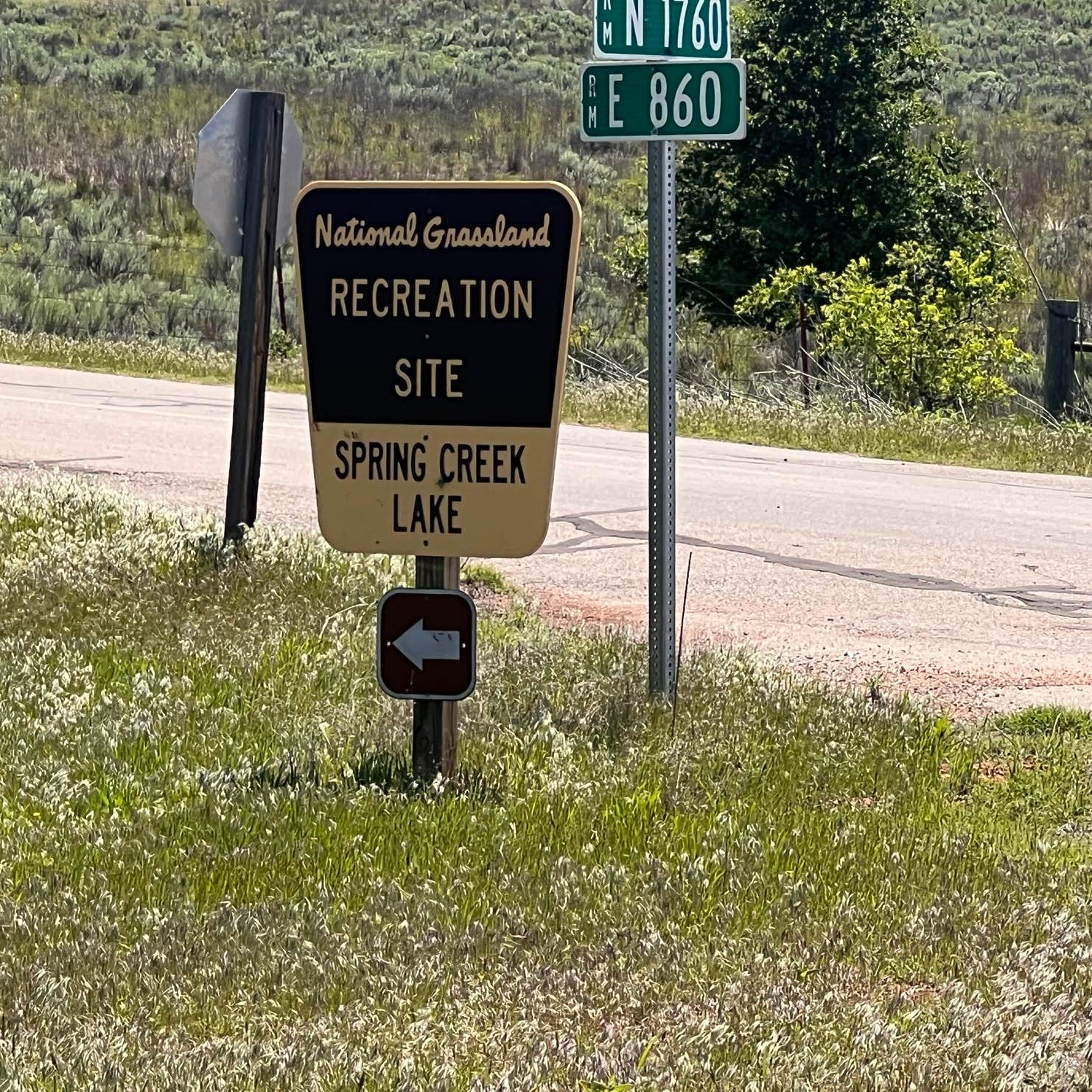 Spring Creek Lake Recreation Area Oklahoma - Dispersed Camping ...