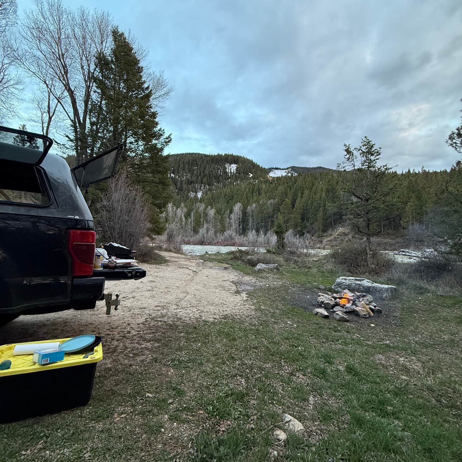Taylor Ranch Road Dispersed Camping | Kelly, Wyoming