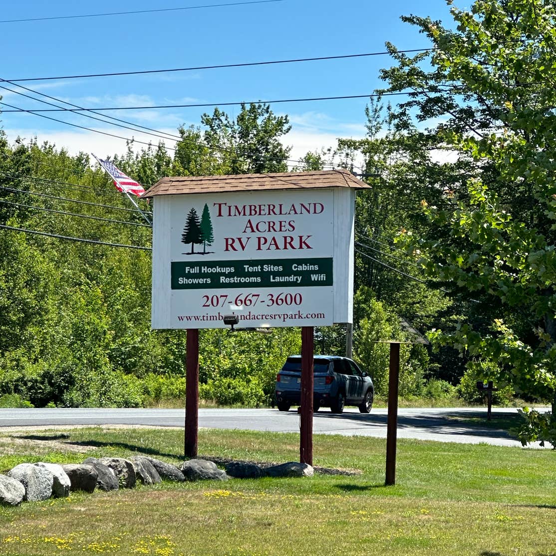 Timberland Acres RV Park | Lamoine, Maine