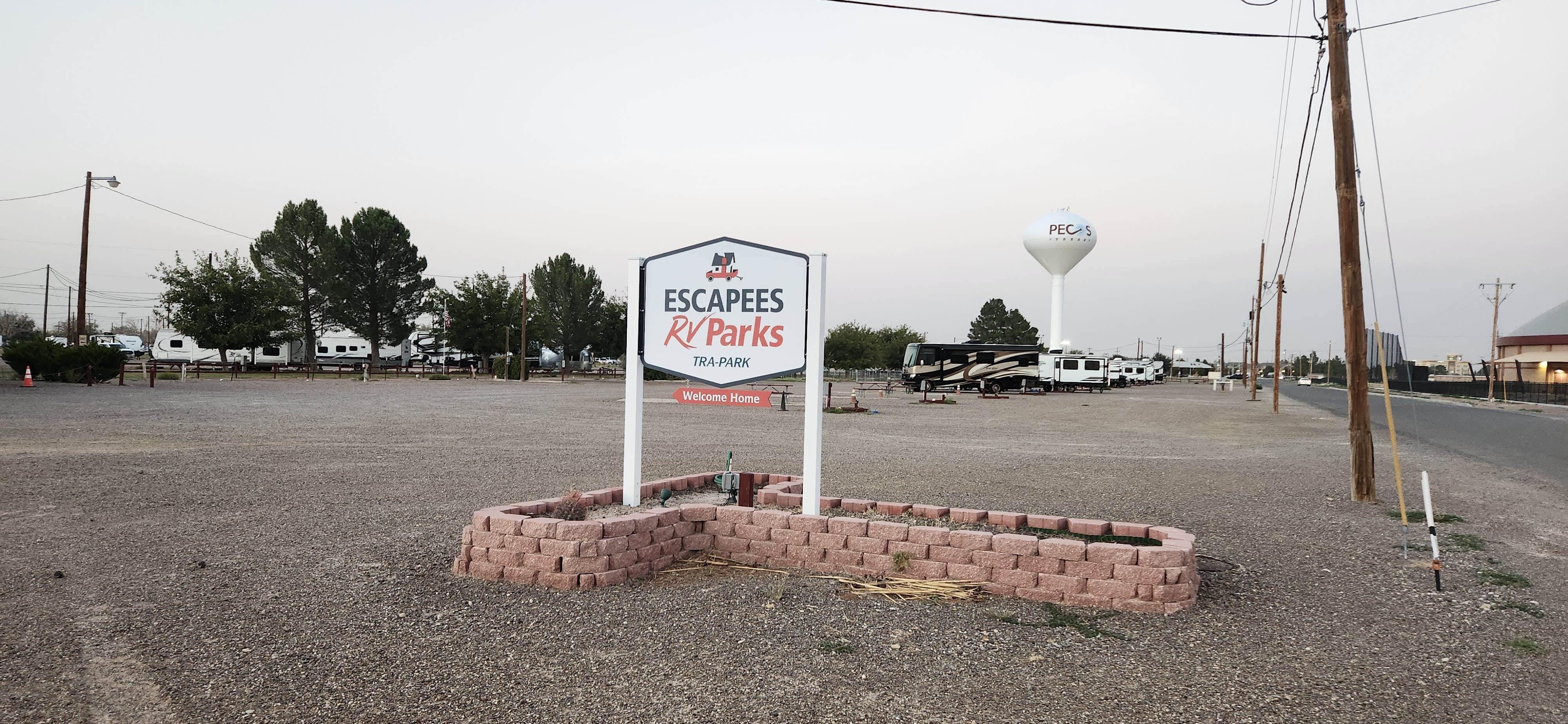 Tra-Park RV Park | Pecos, TX