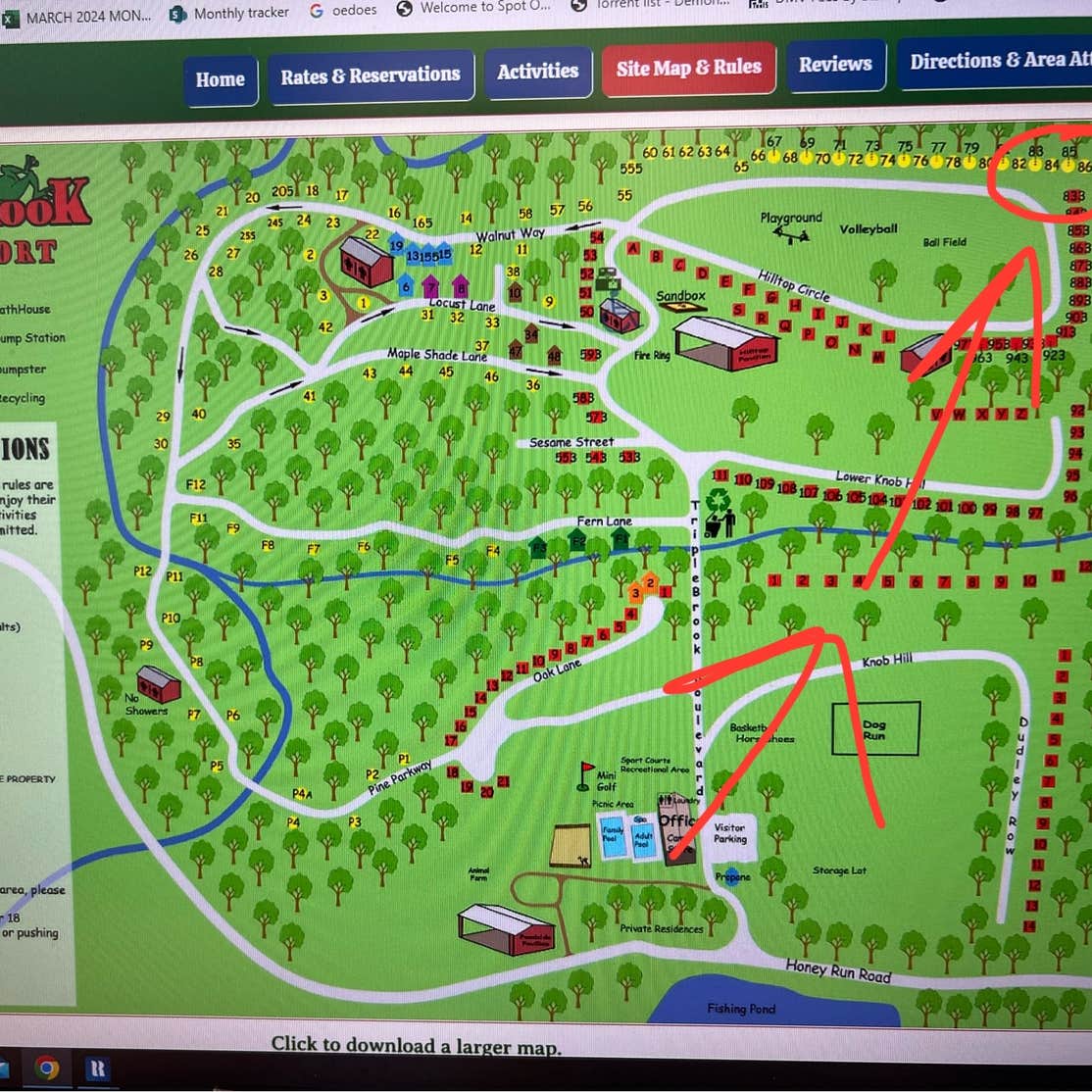 Triple Brook Camping Resort | Portland, Pennsylvania