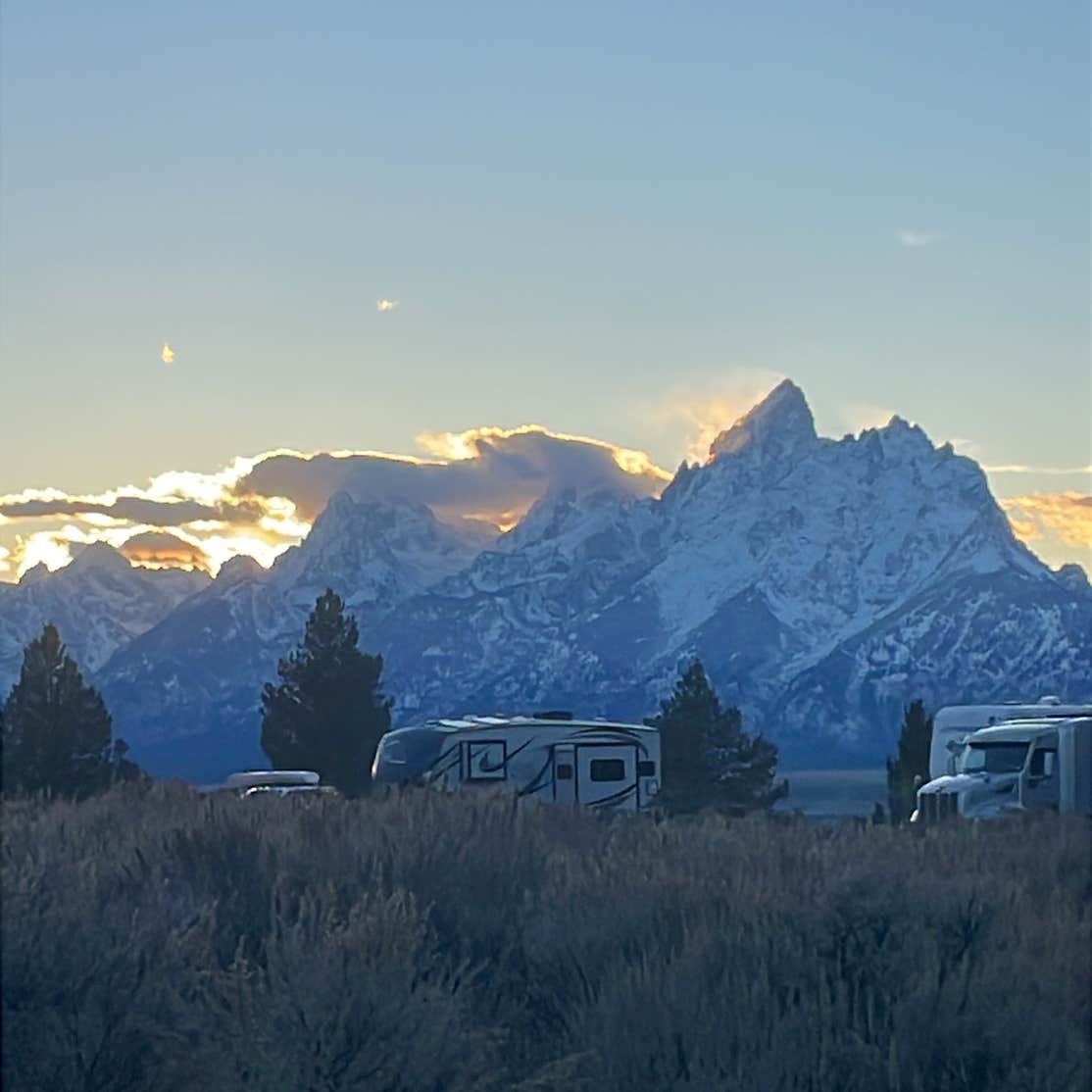 Upper Teton View Dispersed Camping | Moran, Wyoming