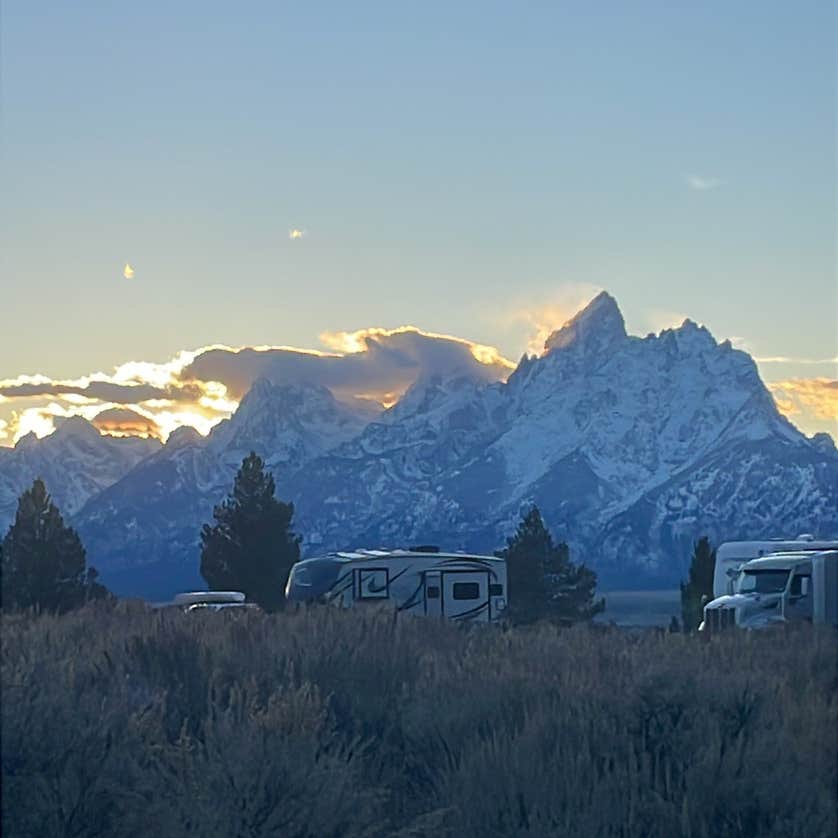 Upper Teton View Dispersed Camping | Moran, Wyoming