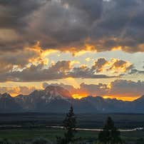 Upper Teton View Dispersed Camping | Moran, Wyoming