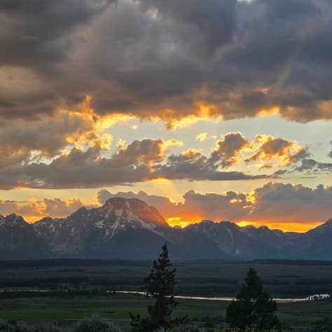 Upper Teton View Dispersed Camping | Moran, Wyoming