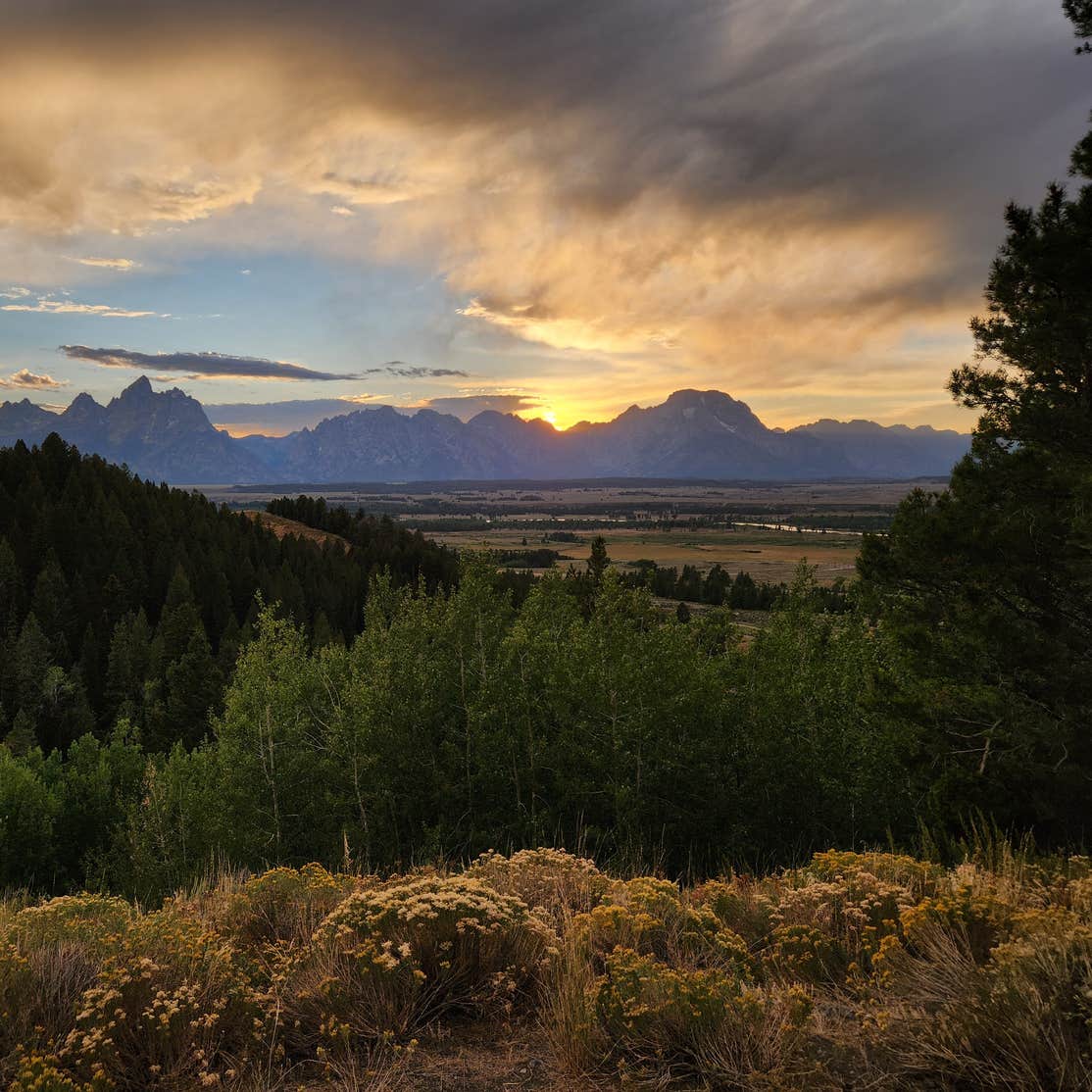 Upper Teton View Dispersed Camping | Moran, Wyoming