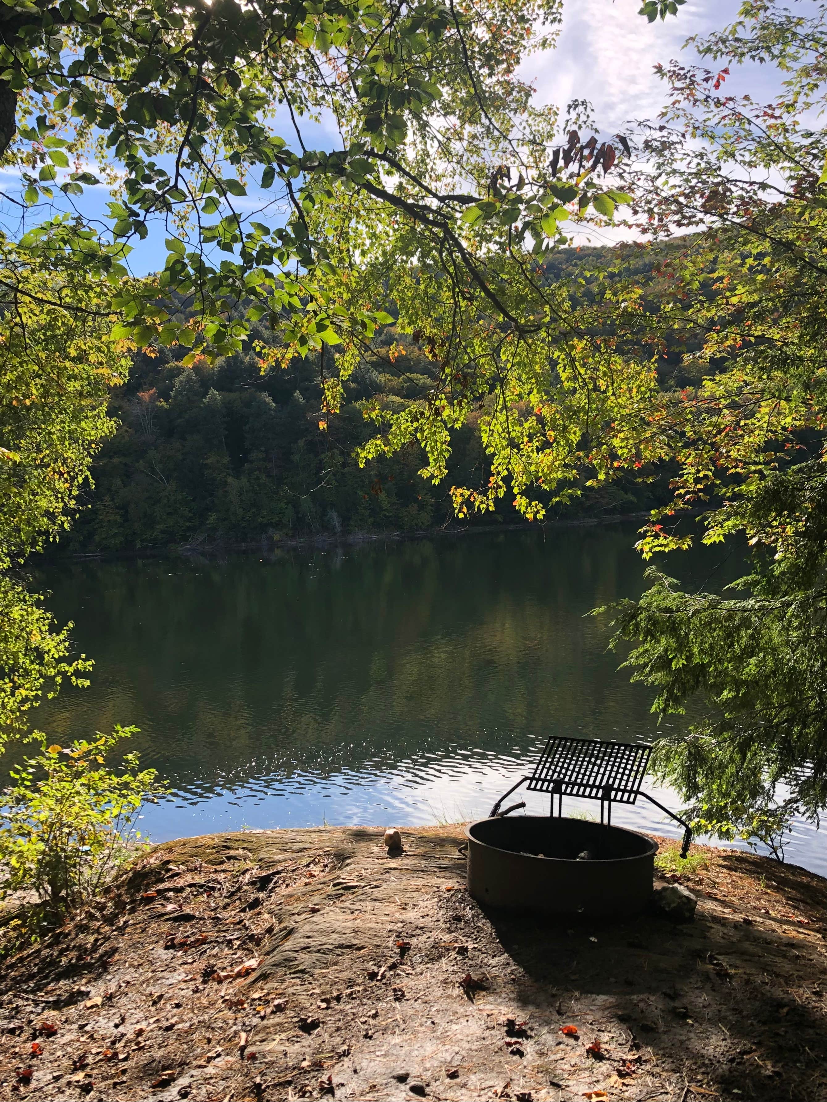 Waterbury Reservoir Remote Sites — Waterbury Center State Park Camping ...