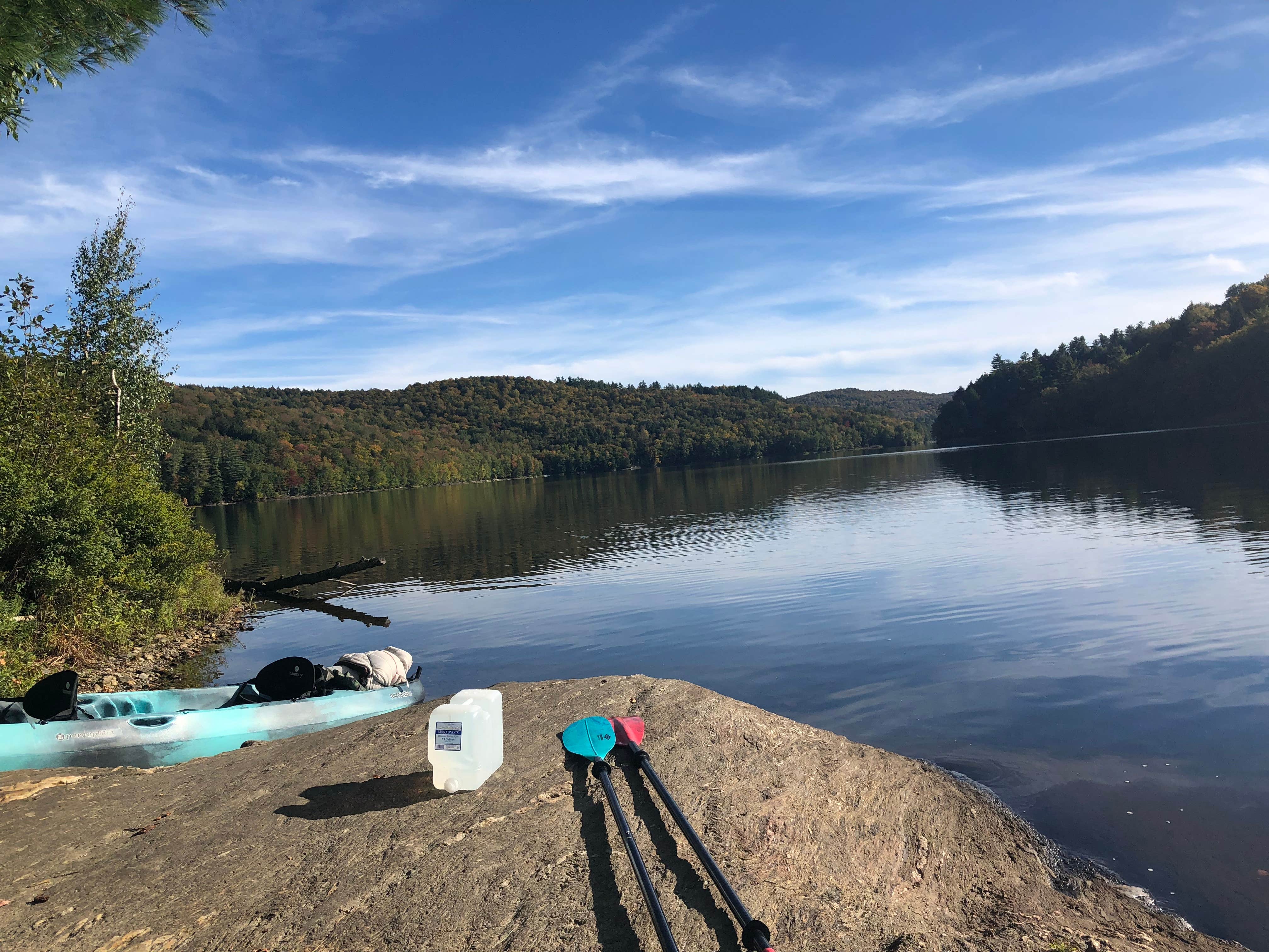 Waterbury Reservoir Remote Sites — Waterbury Center State Park Camping ...