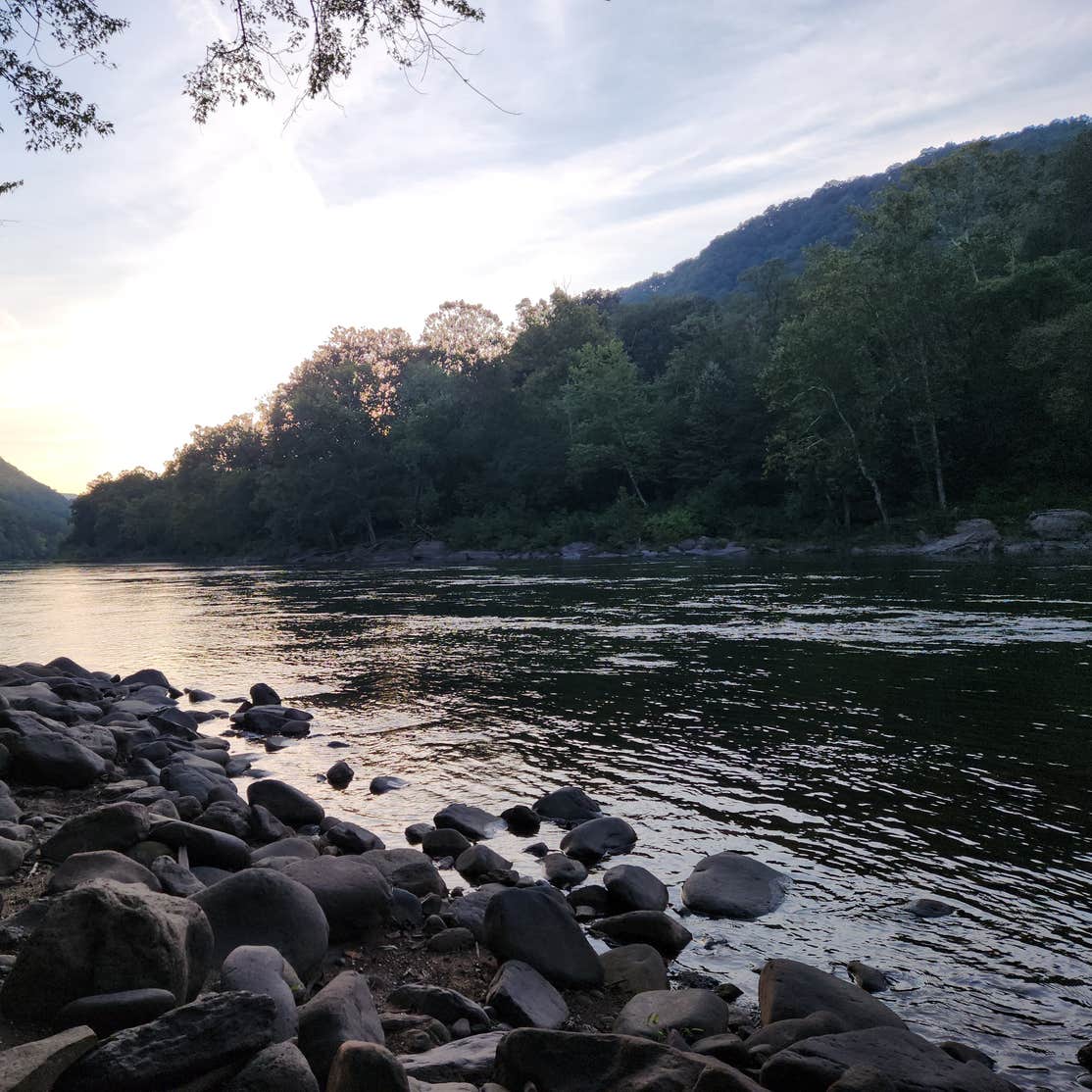 Grandview Sandbar Campground — New River Gorge National Park and ...