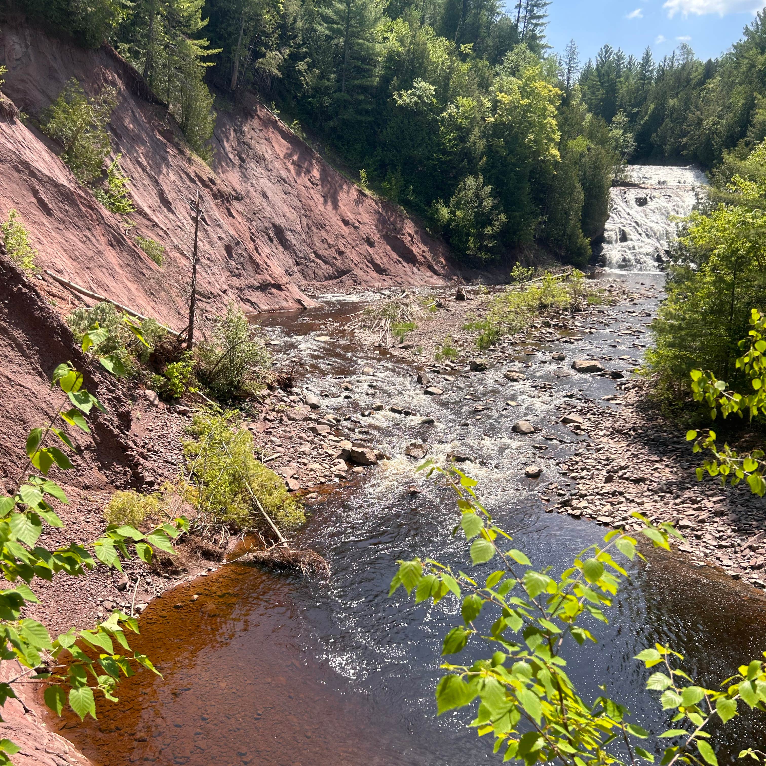 Potato River Falls Campground | Saxon, Wisconsin