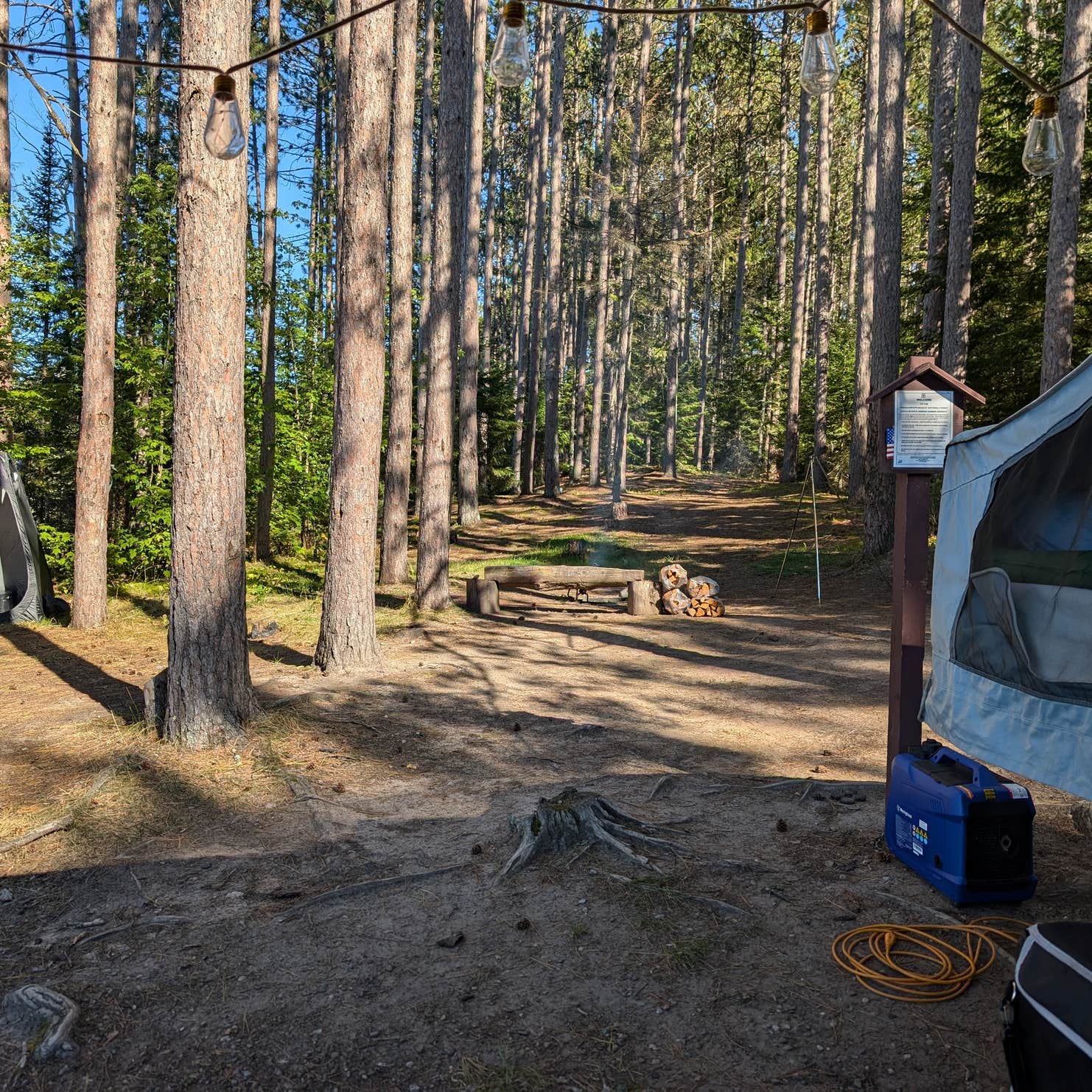 Wolf Lake Campsite | Three Lakes, Wisconsin