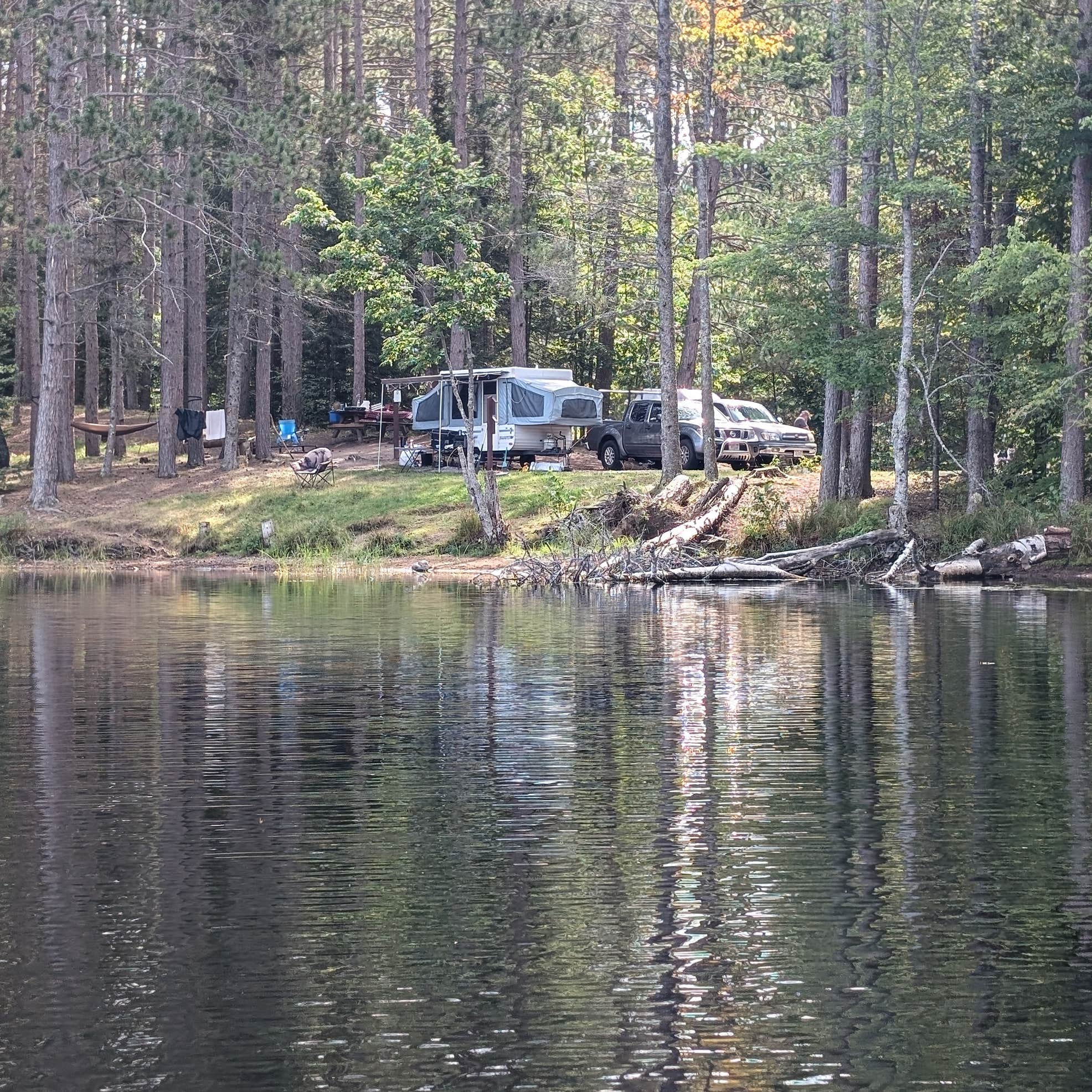 Wolf Lake Campsite | Three Lakes, Wisconsin