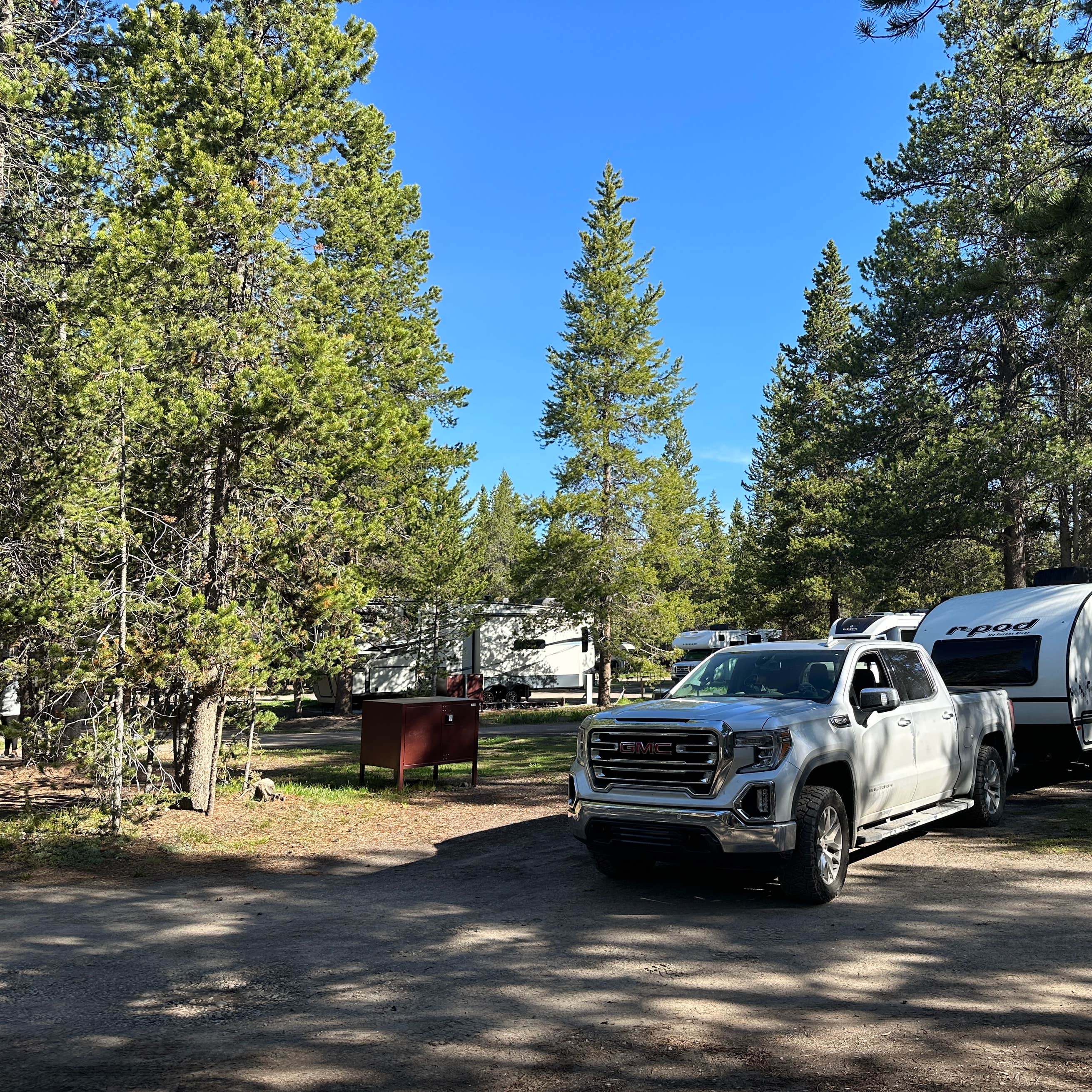 Headwaters Campground at Flagg Ranch — John D. Rockefeller, Jr ...