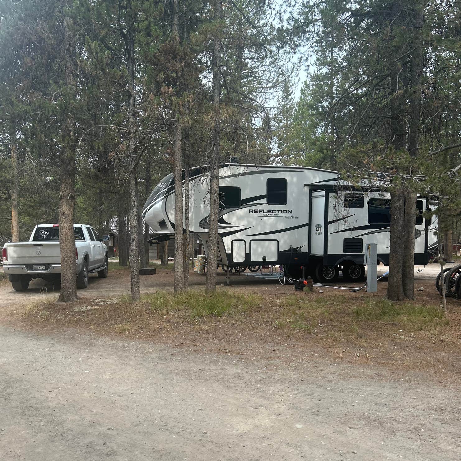 Headwaters Campground at Flagg Ranch — John D. Rockefeller, Jr ...
