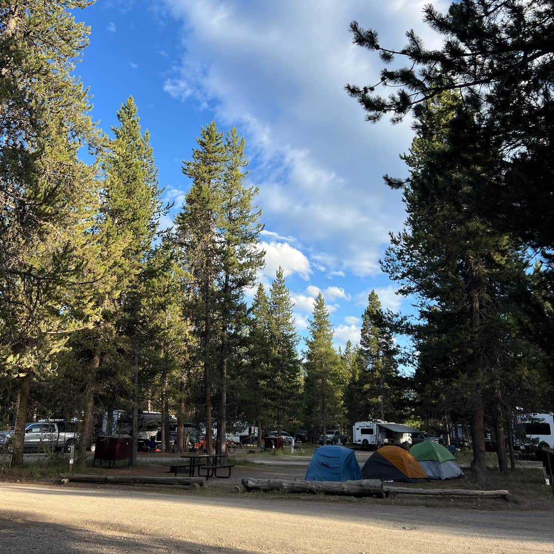 Headwaters Campground at Flagg Ranch — John D. Rockefeller, Jr ...