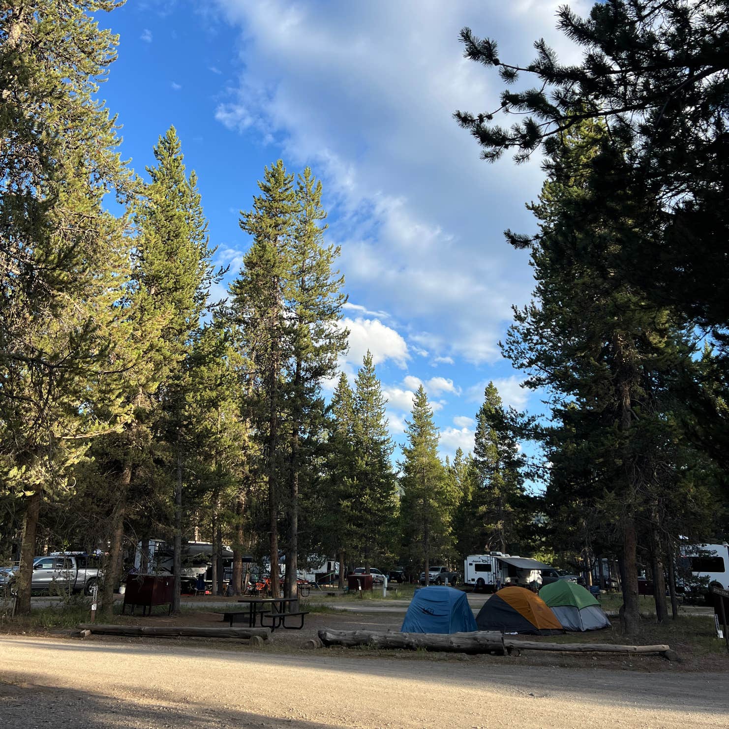 Headwaters Campground at Flagg Ranch — John D. Rockefeller, Jr ...