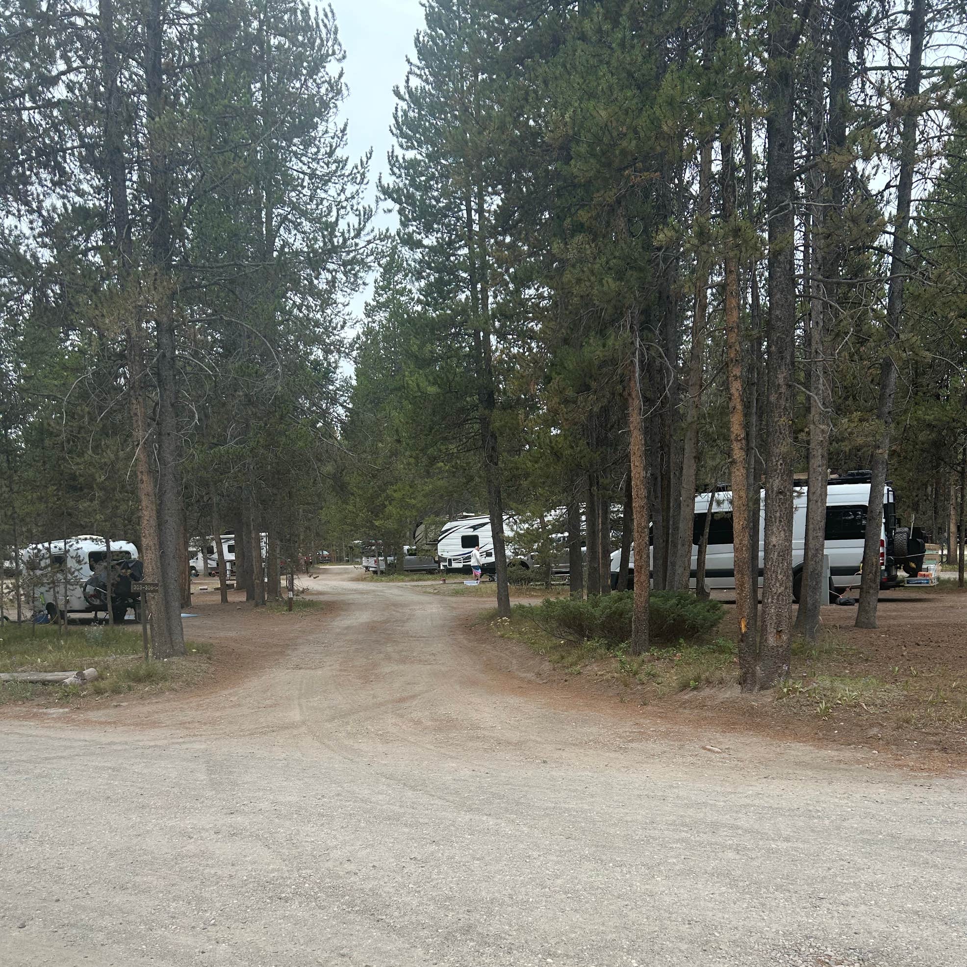 Headwaters Campground at Flagg Ranch — John D. Rockefeller, Jr ...
