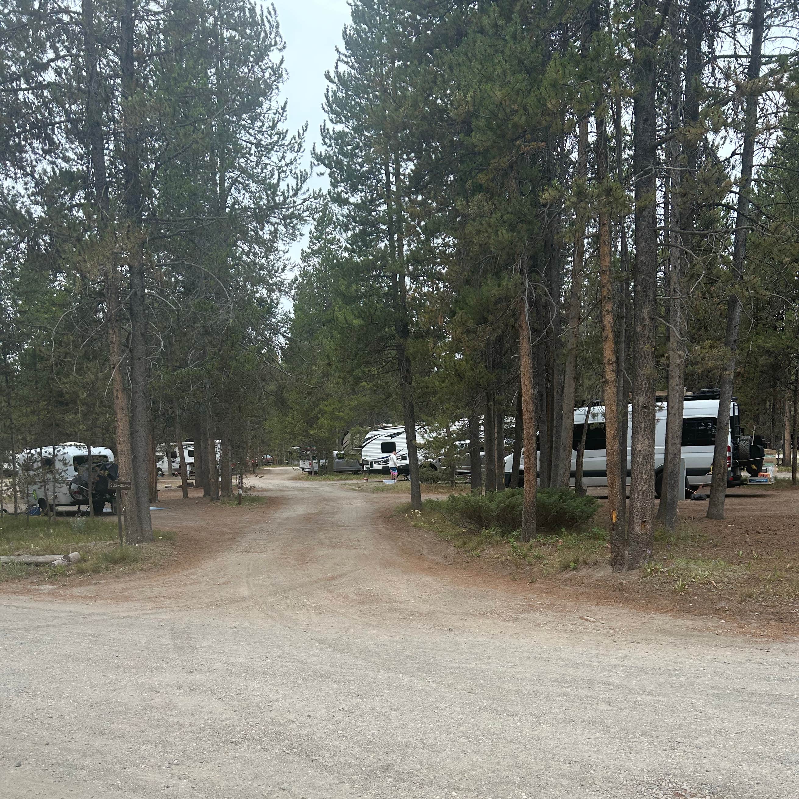 Headwaters Campground at Flagg Ranch — John D. Rockefeller, Jr ...