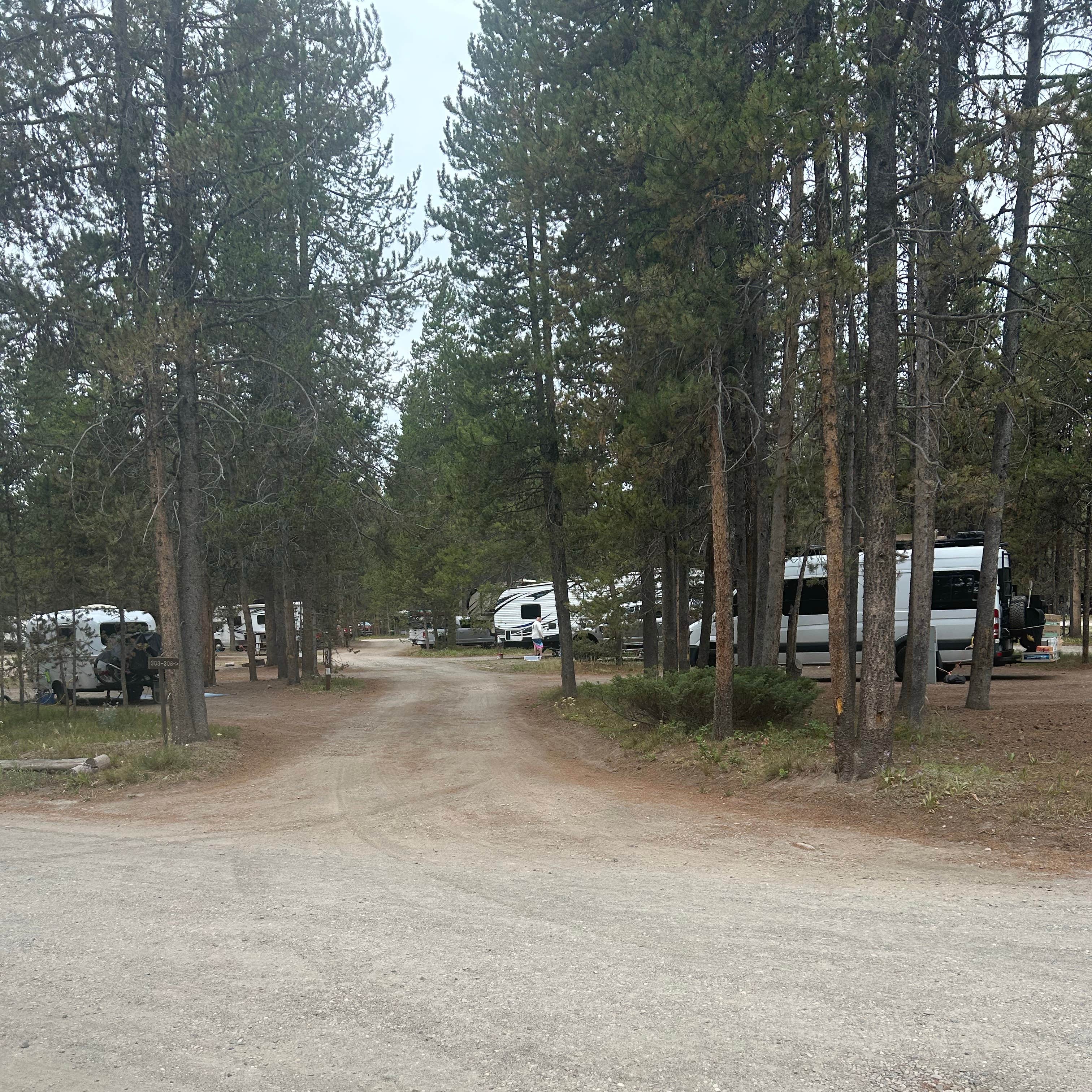 Headwaters Campground at Flagg Ranch — John D. Rockefeller, Jr ...
