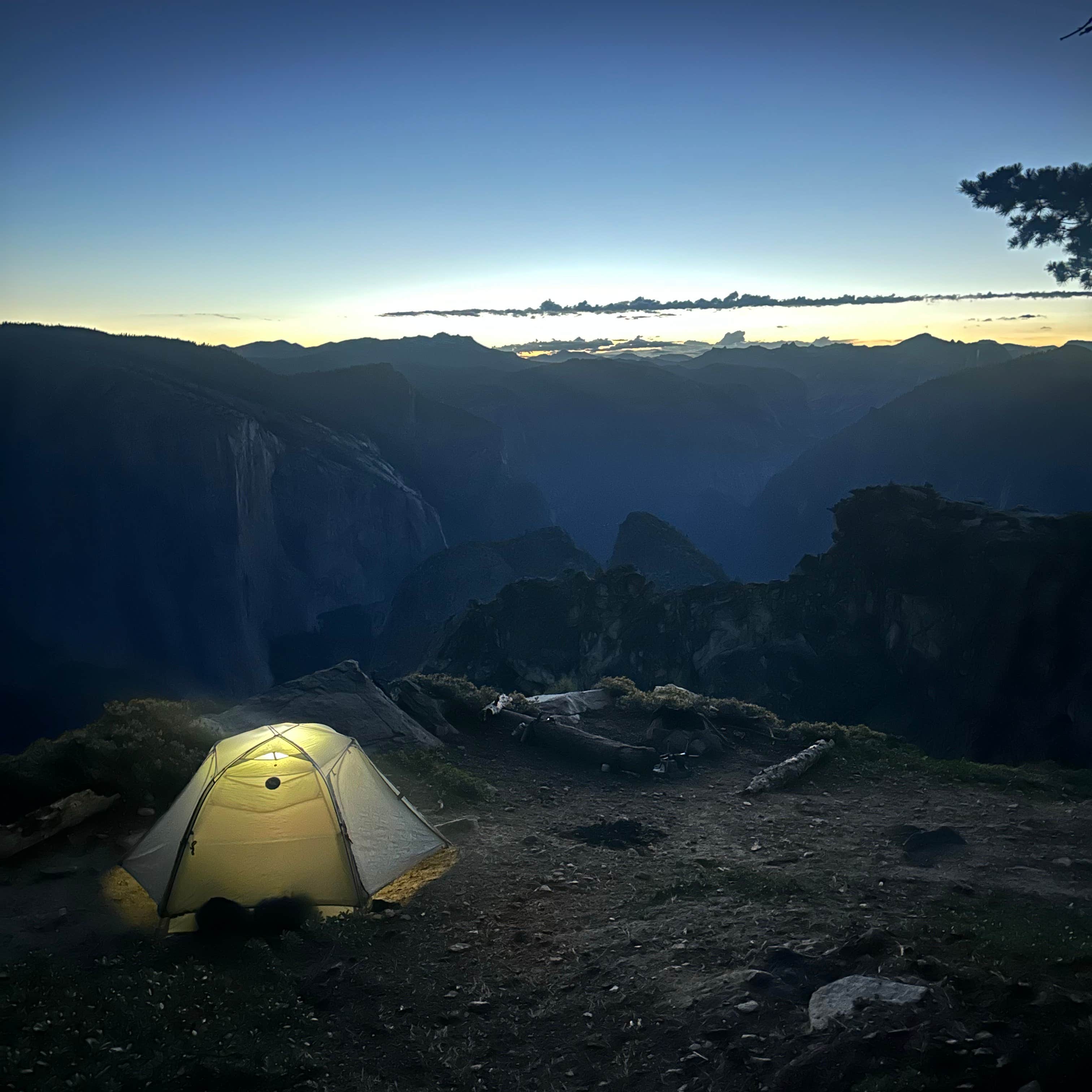 Dewey Point Backcountry Site — Yosemite National Park Camping ...